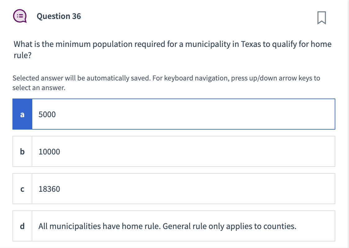 What is the minimum population required for a | Chegg.com
