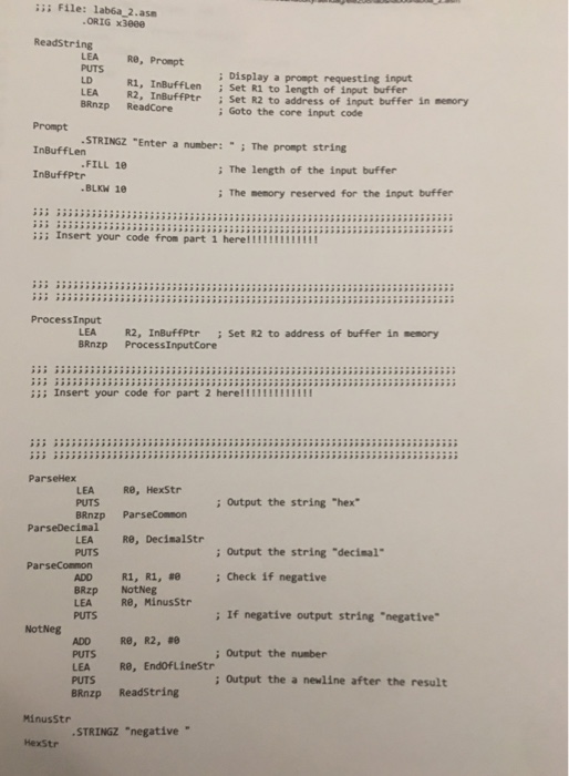 Solved Task 2: Download lab6a.2.asm from the course website | Chegg.com