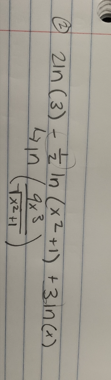 Solved 2n (3)-.n(x+1) +3100) Ln/१४२ (Tx11 | Chegg.com
