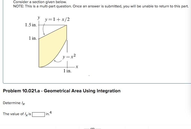 Solved Consider a section given below. NOTE: This is a | Chegg.com