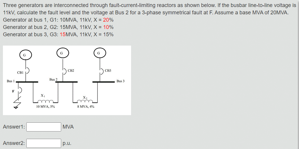 Solved Three generators are interconnected through | Chegg.com