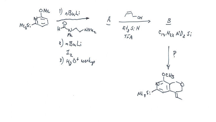 Please identify the missing structures - A and B - as | Chegg.com