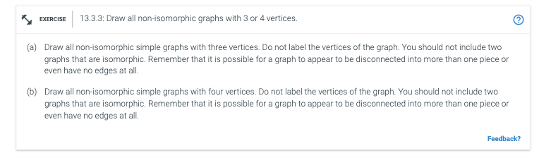 Solved \begin{tabular}{l|l} EXERCISE & 13.3.3: Draw all | Chegg.com