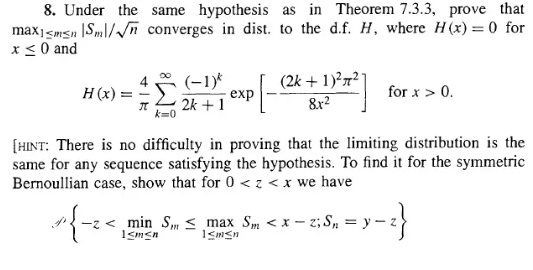 8. Under the same hypothesis as in Theorem 7.3 .3 , | Chegg.com