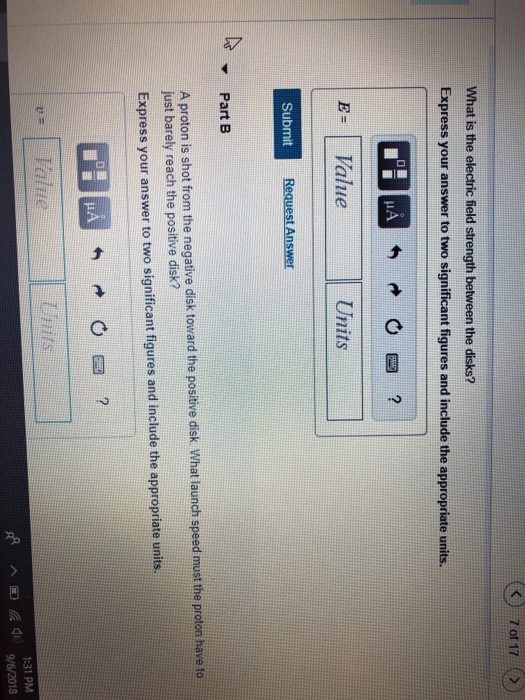 Solved Course Home KHW 2 Problem 23.26 Two 3.0 cm-diameter | Chegg.com Solved Course Home KHW 2 Problem 23.26 Two 3.0 cm-diameter | Chegg.com
