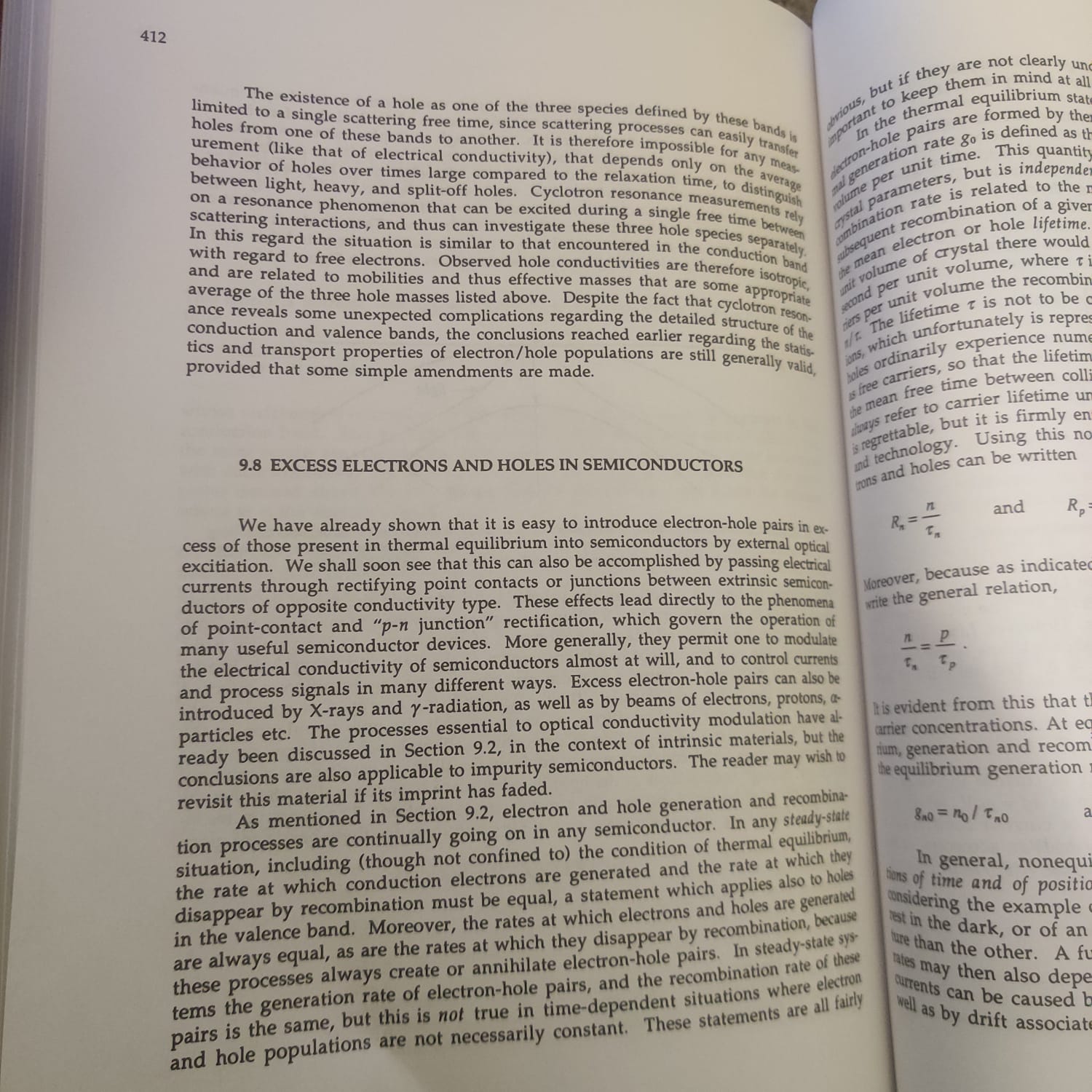 Solved show from the cyclotron resonance data on page 412 | Chegg.com