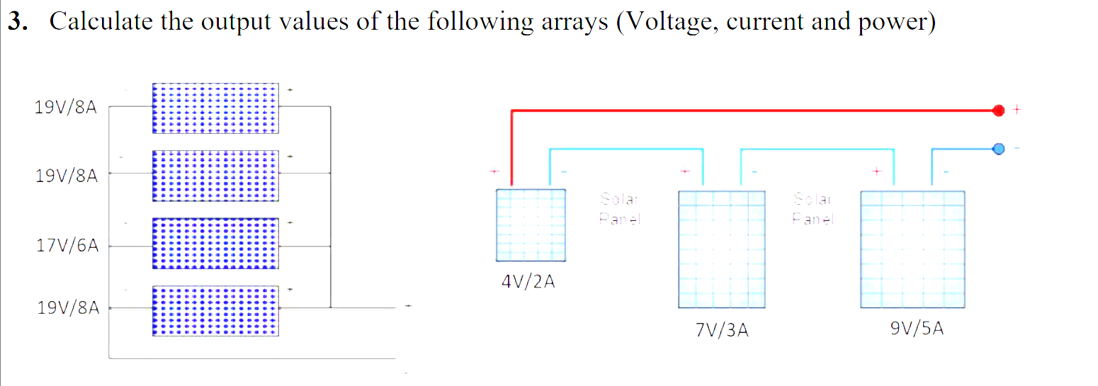Solved Calculate the output values of the following arrays | Chegg.com
