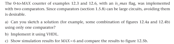Figure 12.4Figure 12.5The 0 -to-MAX counter of | Chegg.com