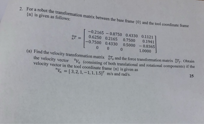 1. Figure 1 shows a Yasukawa Motoman L3 (YML-3) robot | Chegg.com