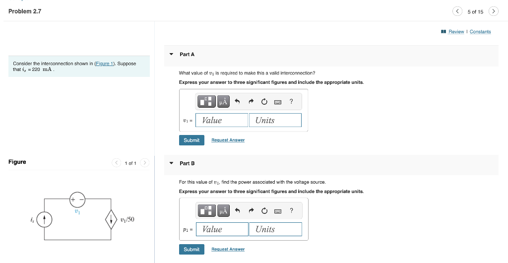 Solved Consider the interconnection shown in (Flgure 1). | Chegg.com
