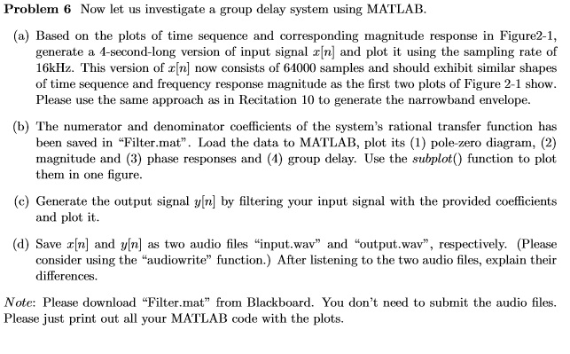 MATLAB FILTER DATA WHICH CAN BE PASTED INTO NOTEPAD | Chegg.com