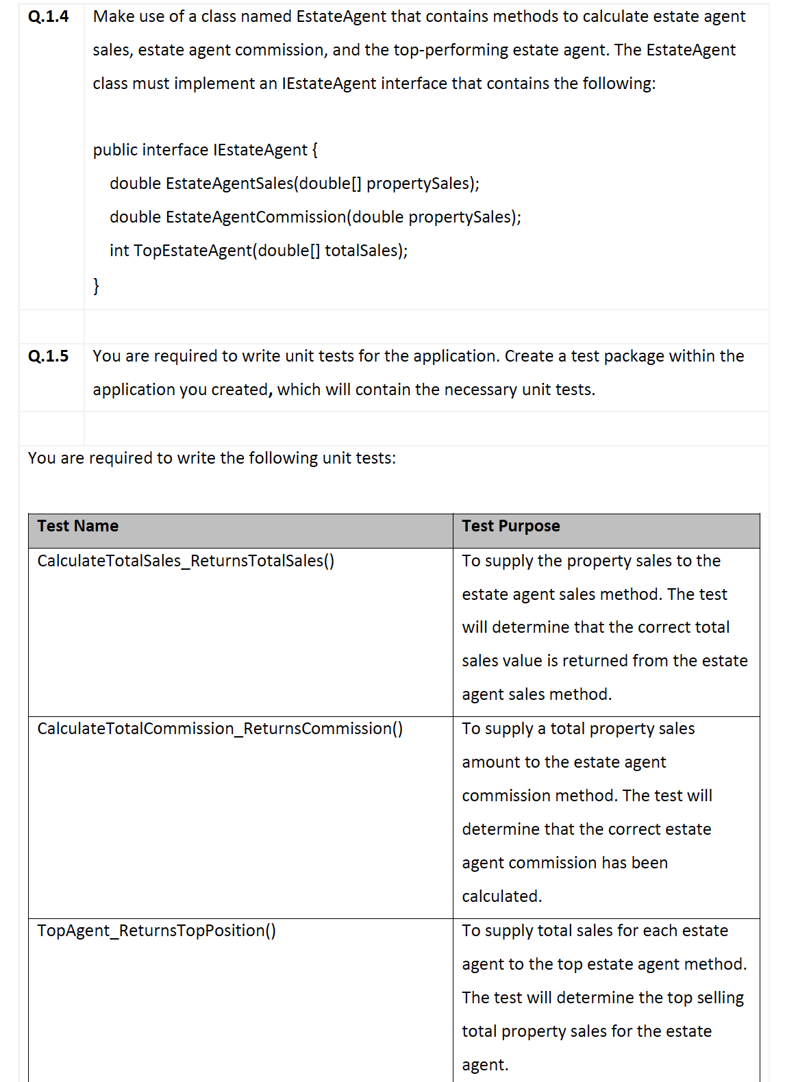 Develop a Java application and use a two-dimensional | Chegg.com