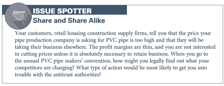 Solved ISSUE SPOTTER Share and Share Alike Your customers, | Chegg.com