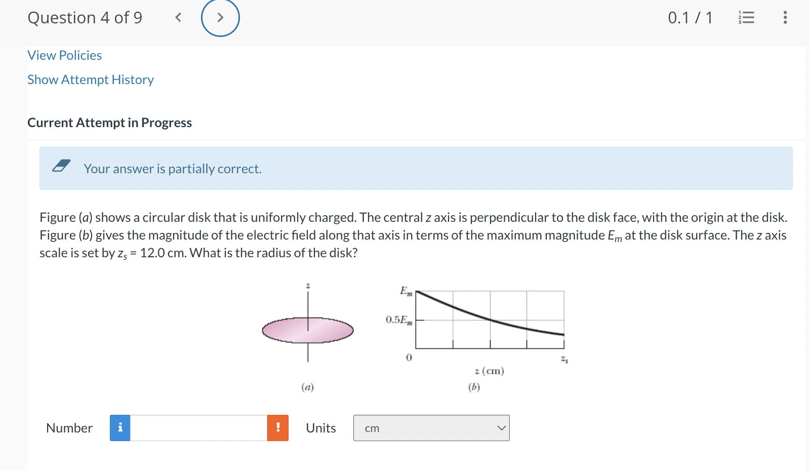 Solved Question 4 ﻿of 9View PoliciesShow Attempt | Chegg.com
