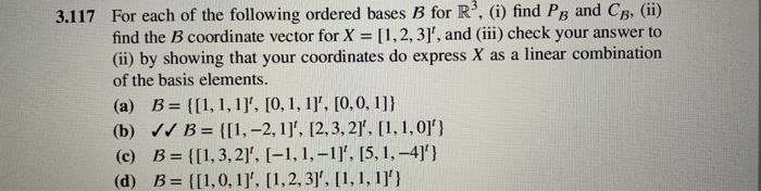 Solved R3, (i) find PB and CB, (ii) For each of the | Chegg.com