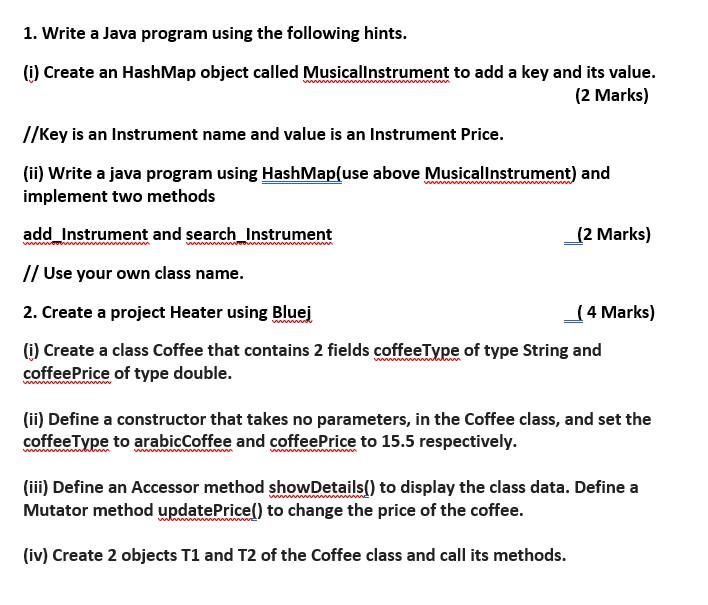 Solved 1 Write A Java Program Using The Following Hints Chegg