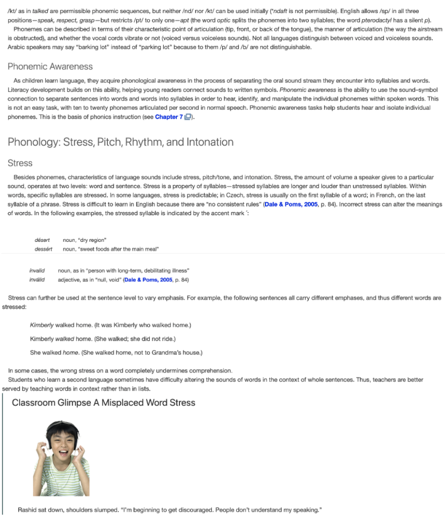 Solved Read Classroom Glimpse. Discuss stress, rhythm, | Chegg.com