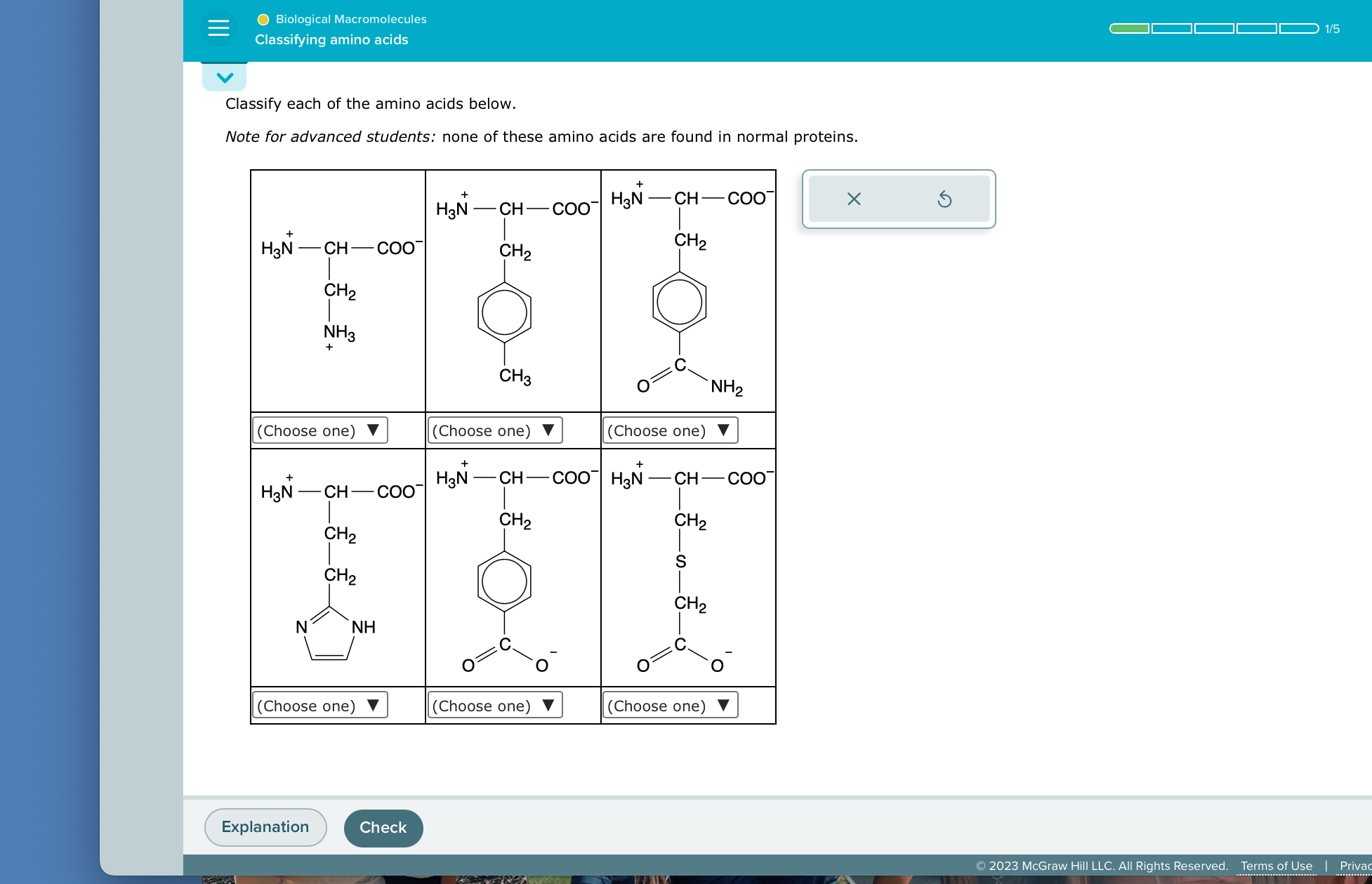 Solved Classify each of the amino acids below. Note for | Chegg.com