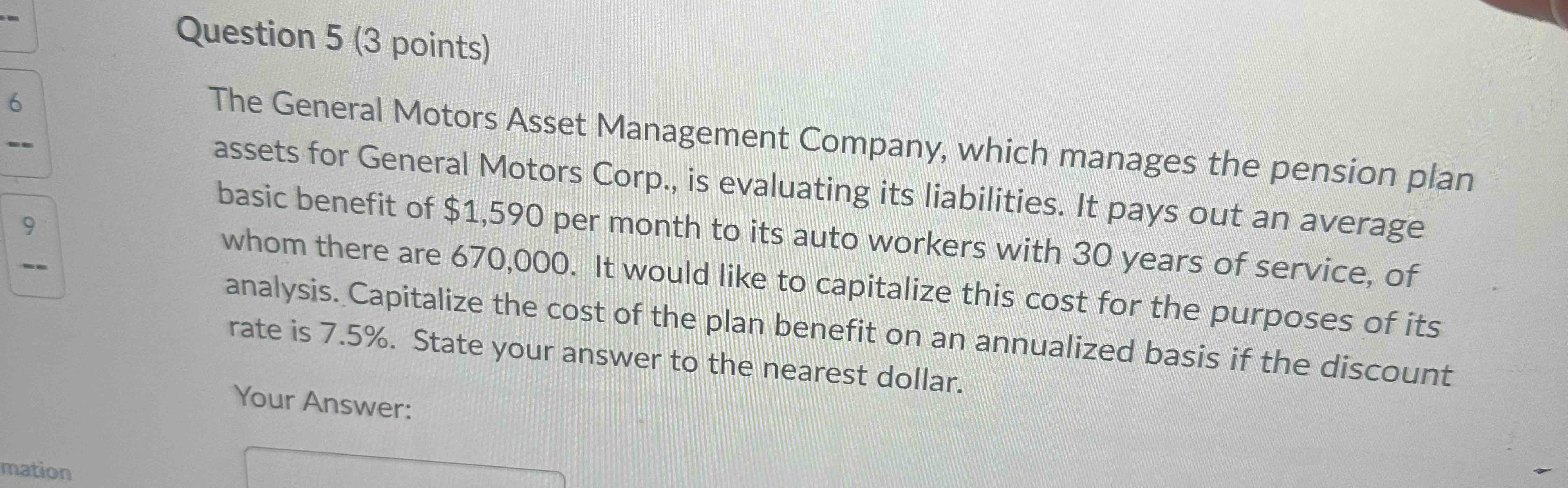 Solved The General Motors Asset Management Company, which | Chegg.com