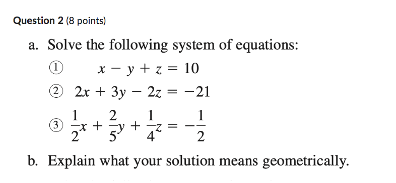 Solved code class="asciimath">Question 2 (8 ﻿points) ﻿a. | Chegg.com