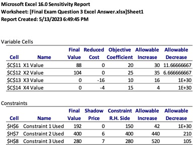 Solved Answer Questions 3 and 4 are based on the following | Chegg.com