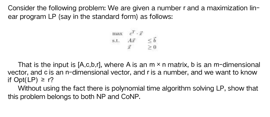 Consider the following problem: We are given a number | Chegg.com