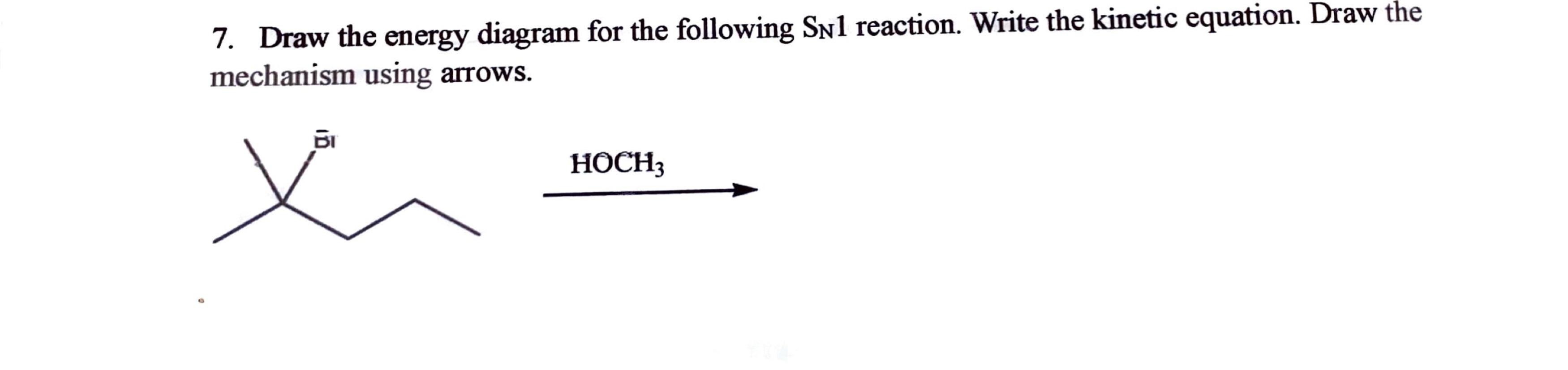 Solved 7 Draw The Energy Diagram For The Following Syl