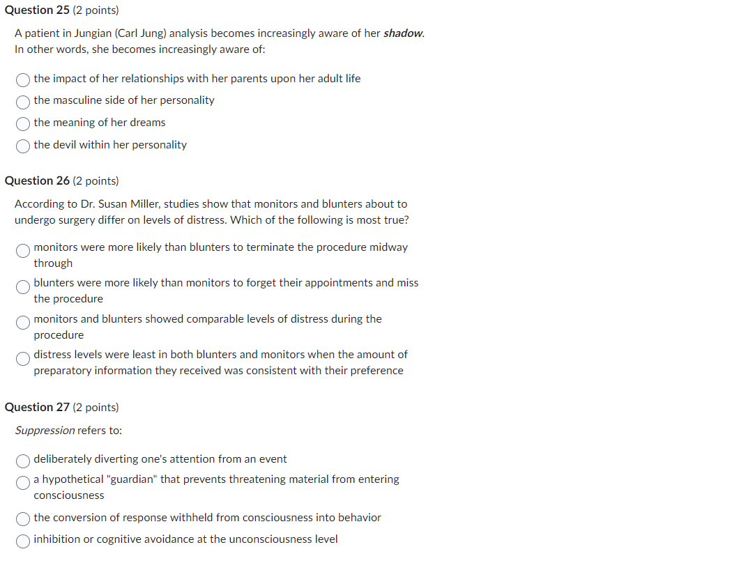 Solved A patient in Jungian (Carl Jung) analysis becomes | Chegg.com