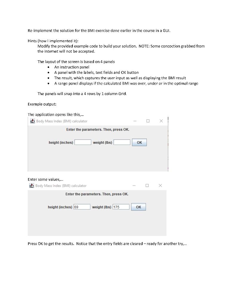 Solved Hello I Am In A Java Intro Class The Instructions