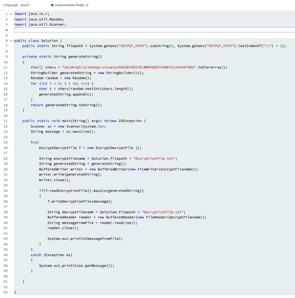 Solved 1. File Operations Nandhini wants to store a | Chegg.com