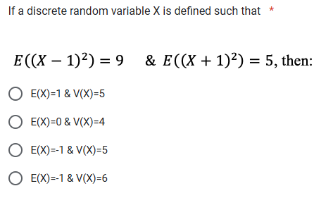 Solved If ﻿a discrete random variable X is ﻿defined such | Chegg.com