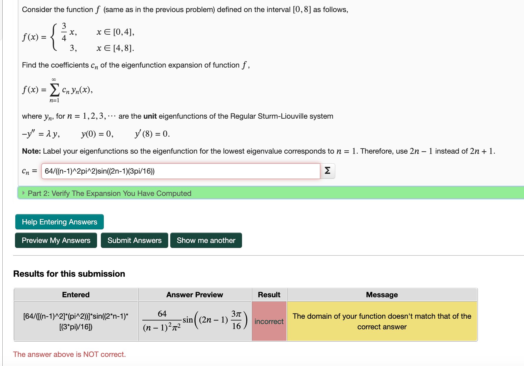Solved Consider the function f (same as in the previous | Chegg.com