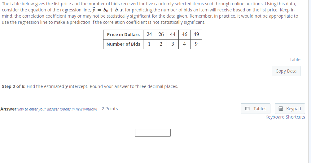 Solved The table below gives the list price and the number | Chegg.com