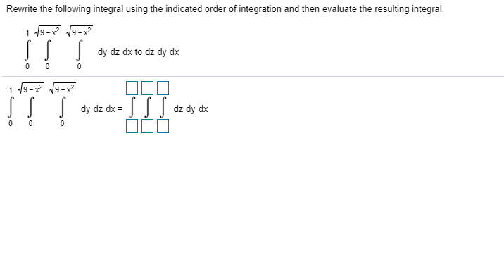 Solved Rewrite the following integral using the indicated | Chegg.com
