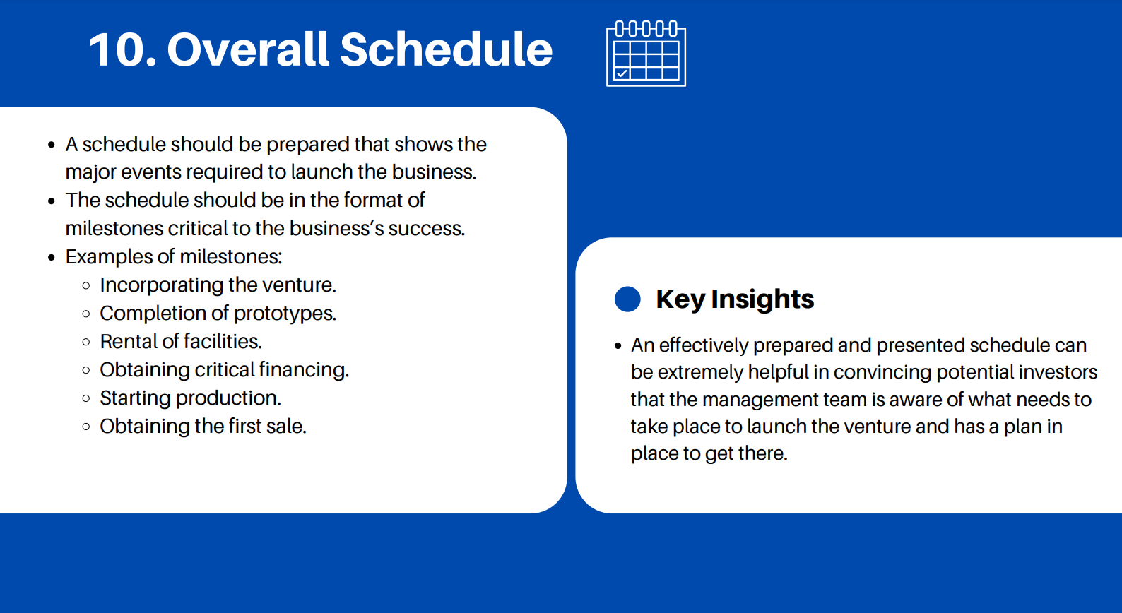 Solved THE QUESTION IS TO CREATE AN OVERALL SCHEDULE FOR A | Chegg.com