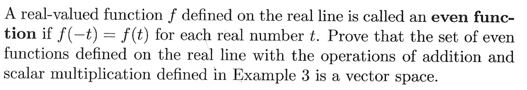 Solved A real-valued function f ﻿defined on the real line is | Chegg.com