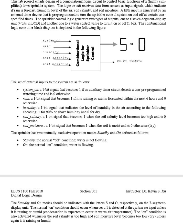 Task 1 Manually generate the truth table for the | Chegg.com
