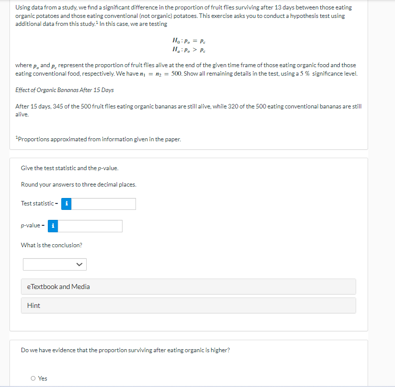 Solved Using data from a study, we find a significant | Chegg.com
