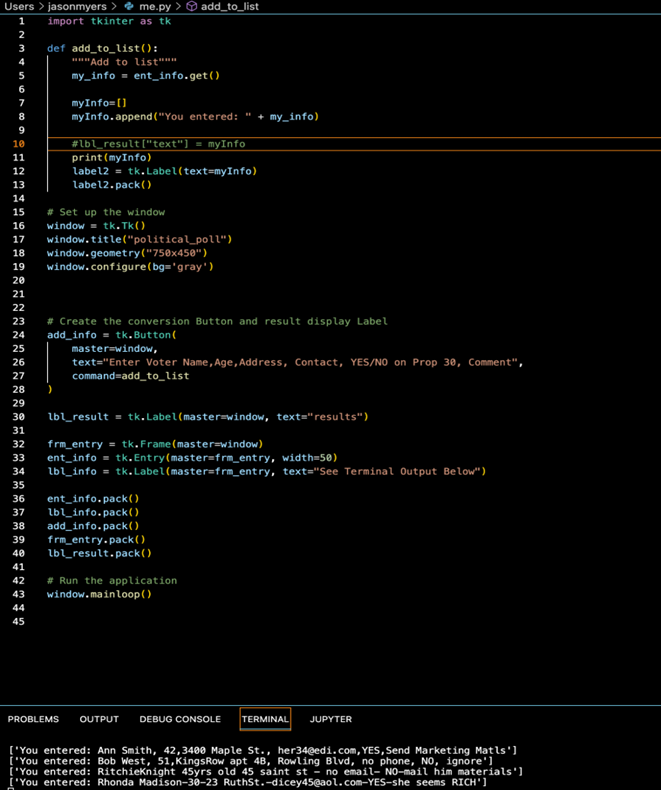 Solved please use python Assignment: Non-disparate DATA | Chegg.com