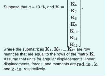 Solved Revie Part A Determine the structure stiffness matrix | Chegg.com