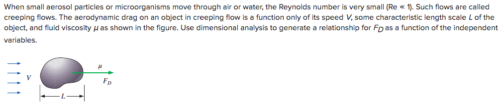 Solved When small aerosol particles or microorganisms move | Chegg.com