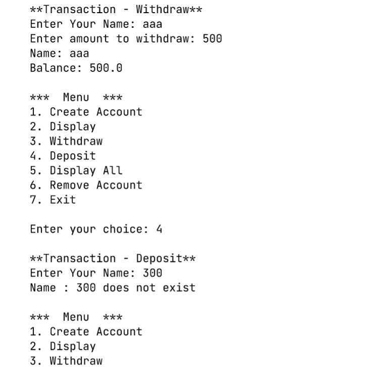 Solved 2) Simple Bank Account System In this homework, you | Chegg.com