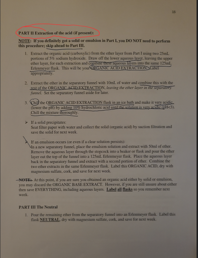 Solved PART A Procedure: In this part of the experiment, a | Chegg.com