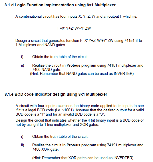 Solved Design a 2-to-1 multiplexer using AND, OR and | Chegg.com