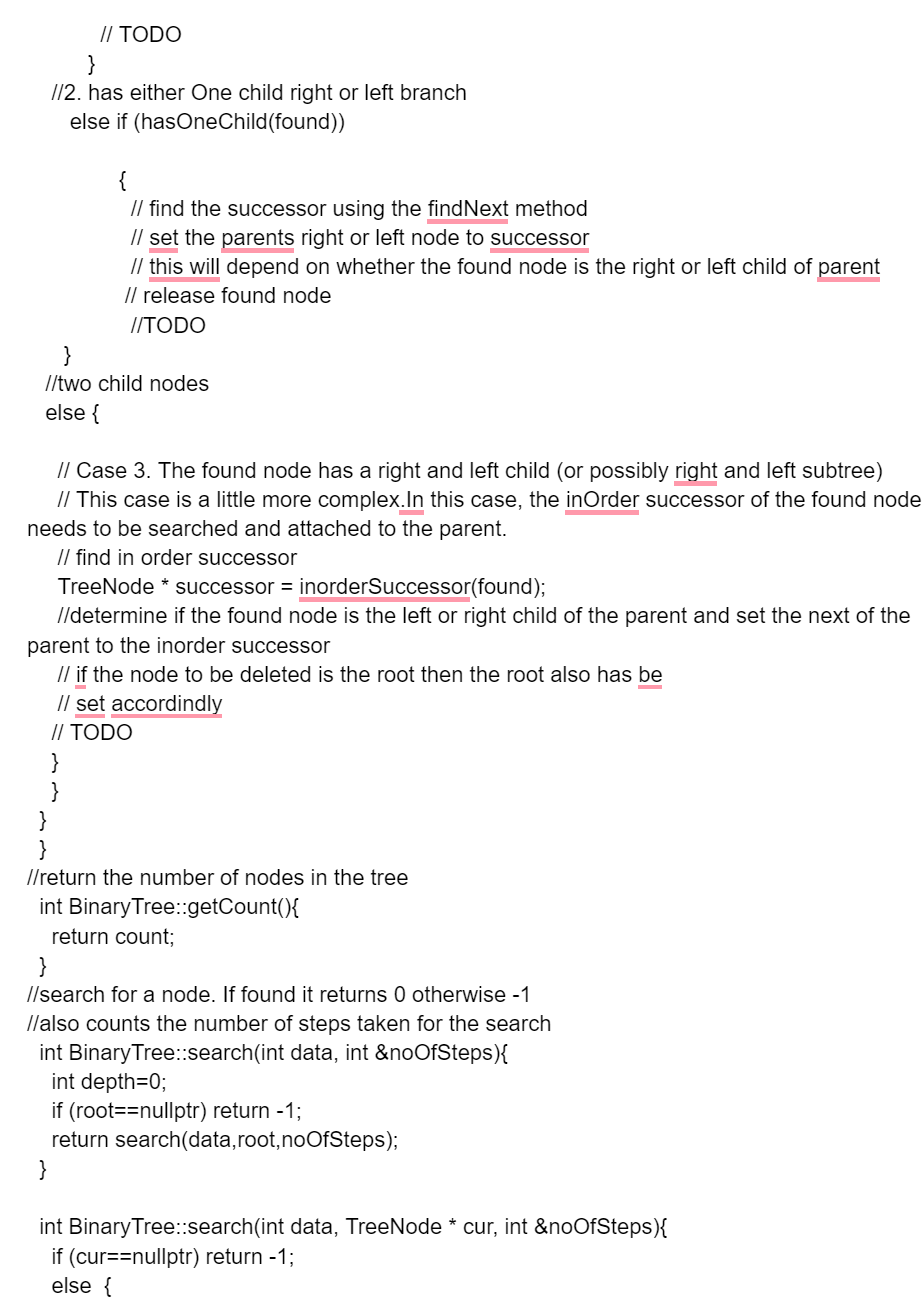 Solved Your task in this assignment is to implement one | Chegg.com Solved Your task in this assignment is to implement one | Chegg.com