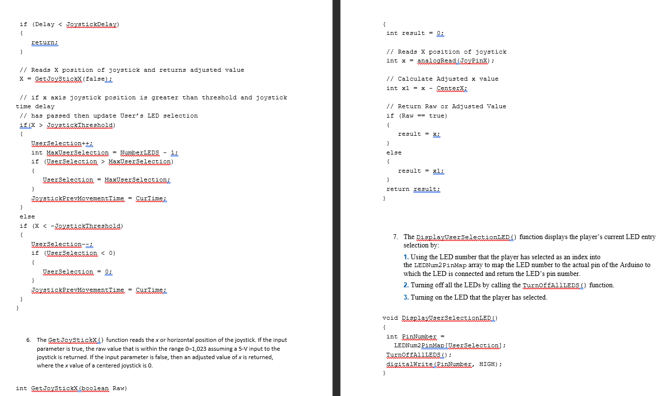 Hello, I need help to create a game using the Elegoo | Chegg.com