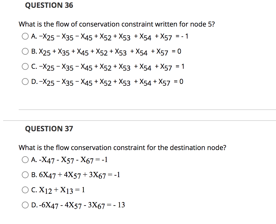 Solved Consider the network below. Formulate the LP for | Chegg.com Solved Consider the network below. Formulate the LP for | Chegg.com