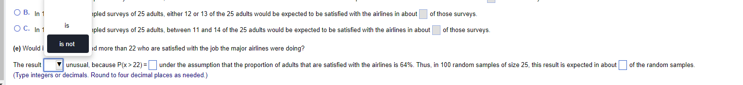 Solved (a) Explain why this is a binomial experiment. Choose | Chegg.com
