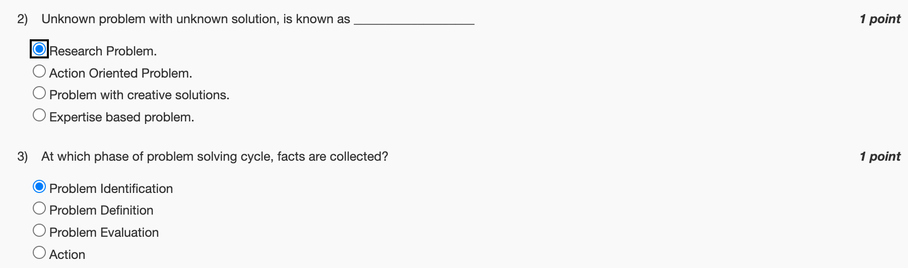 Solved 2) Unknown problem with unknown solution, is known as | Chegg.com