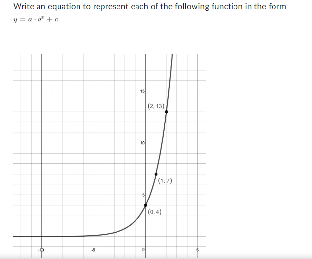 Solved Write an equation to represent each of the following | Chegg.com